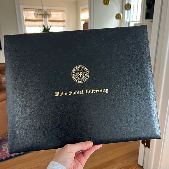 Wake Forest University | Accessories | Wake Forest University Diploma ...